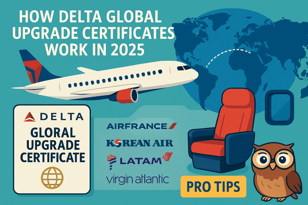 Delta Global Upgrade Certificates (2025): How to Use