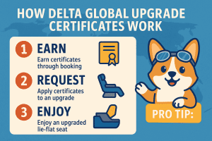 Delta Global Upgrade Certificates 2025 | Rules, Partners & Tips